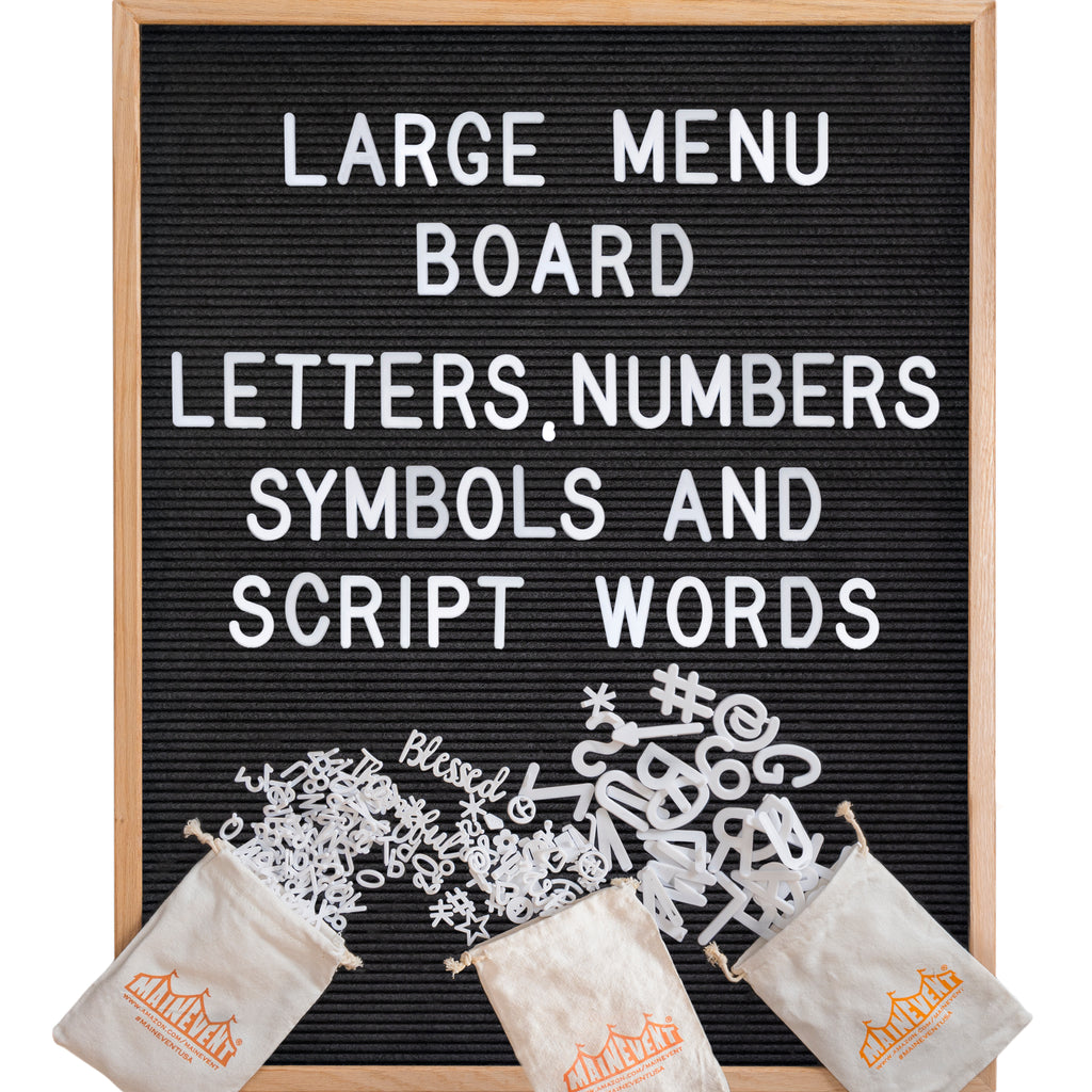 Large Felt Letter or Menu Board in 24x30 or 32x40-inch Sizes | Main ...